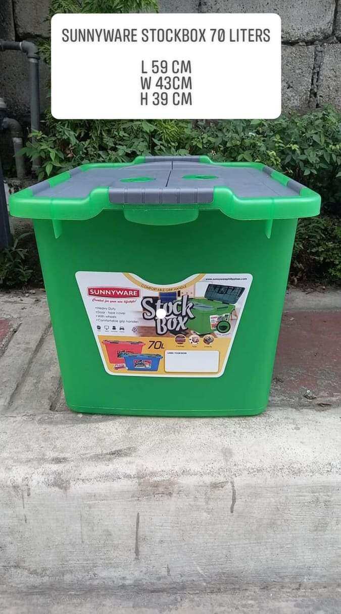 Sunny ware stockbox 70lit | Lazada PH