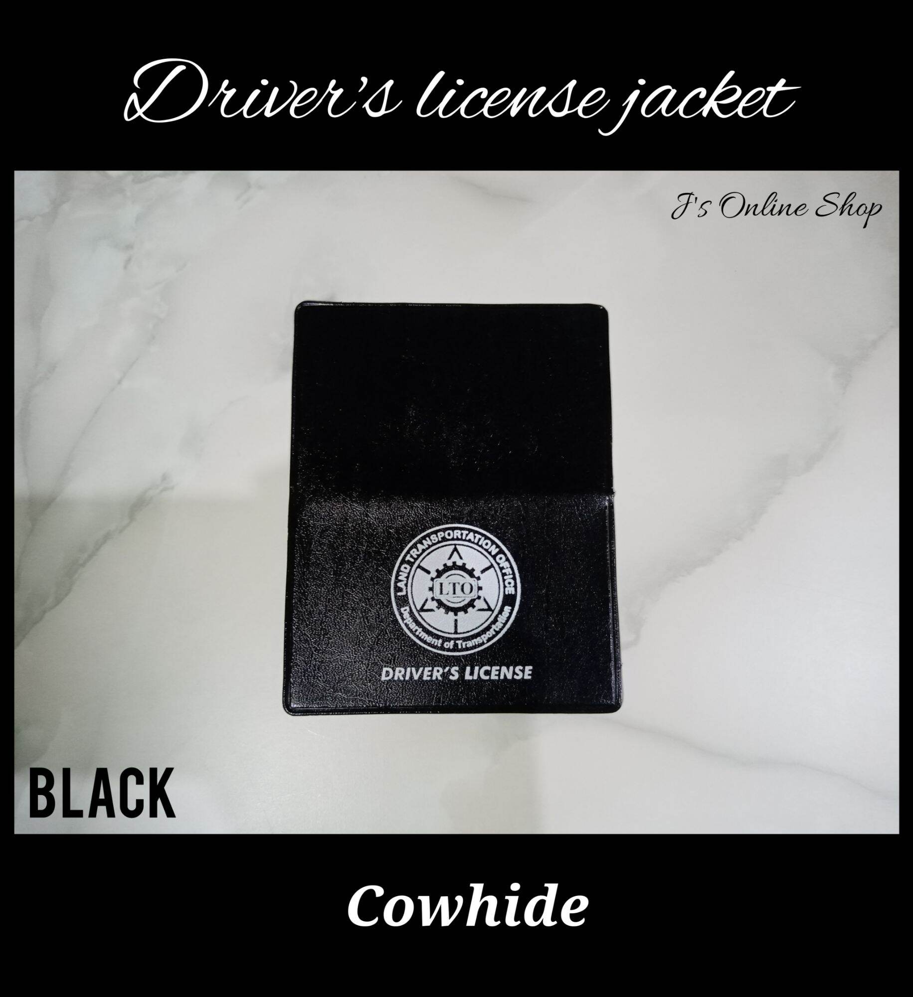 Driver's License Jacket/Cowhide | Lazada PH