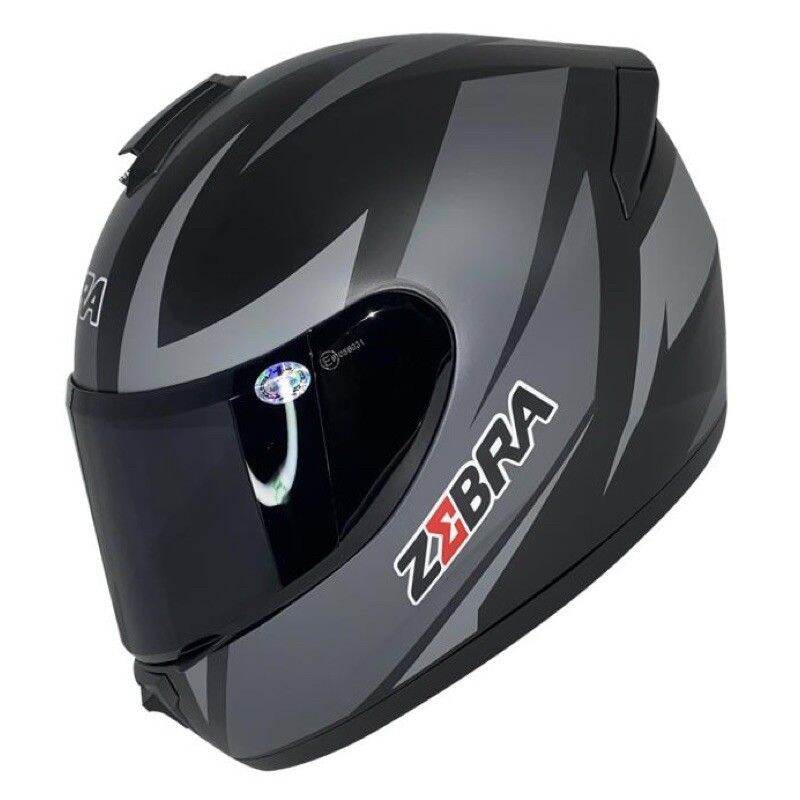 838 ZEBRA HELMET FULLFACE TINTED VISOR FOR MOTORCYCLE | Lazada PH