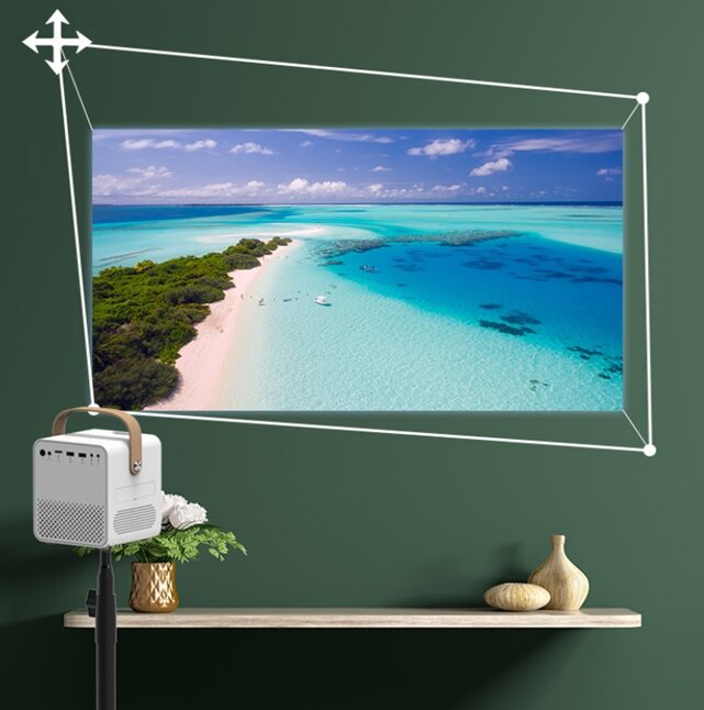 CP350 Home Theater Smart Compact Projector Full HD, USB, TF, AV For ...