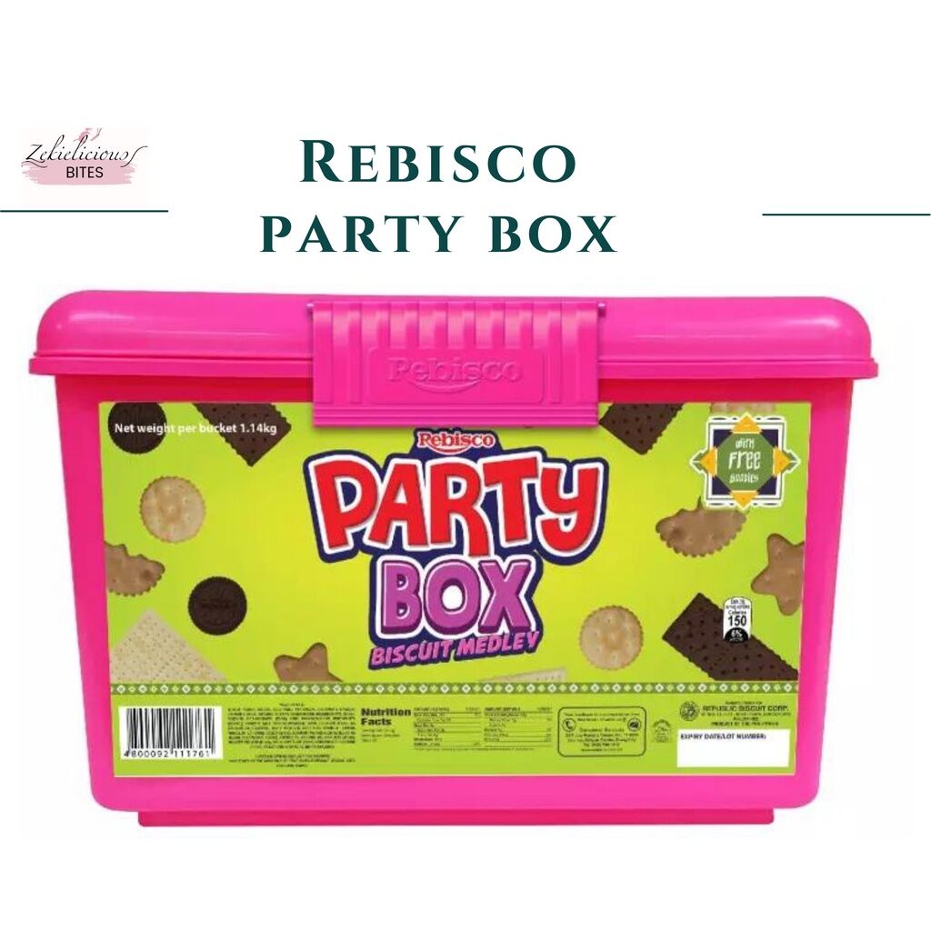 Rebisco Party Box Biscuit medley | Lazada PH