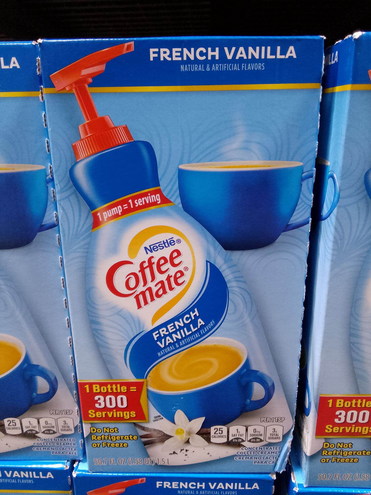 NESTLE COFFEE MATE FRENCH VANILLA PUMP 1.5LITERS | Lazada PH