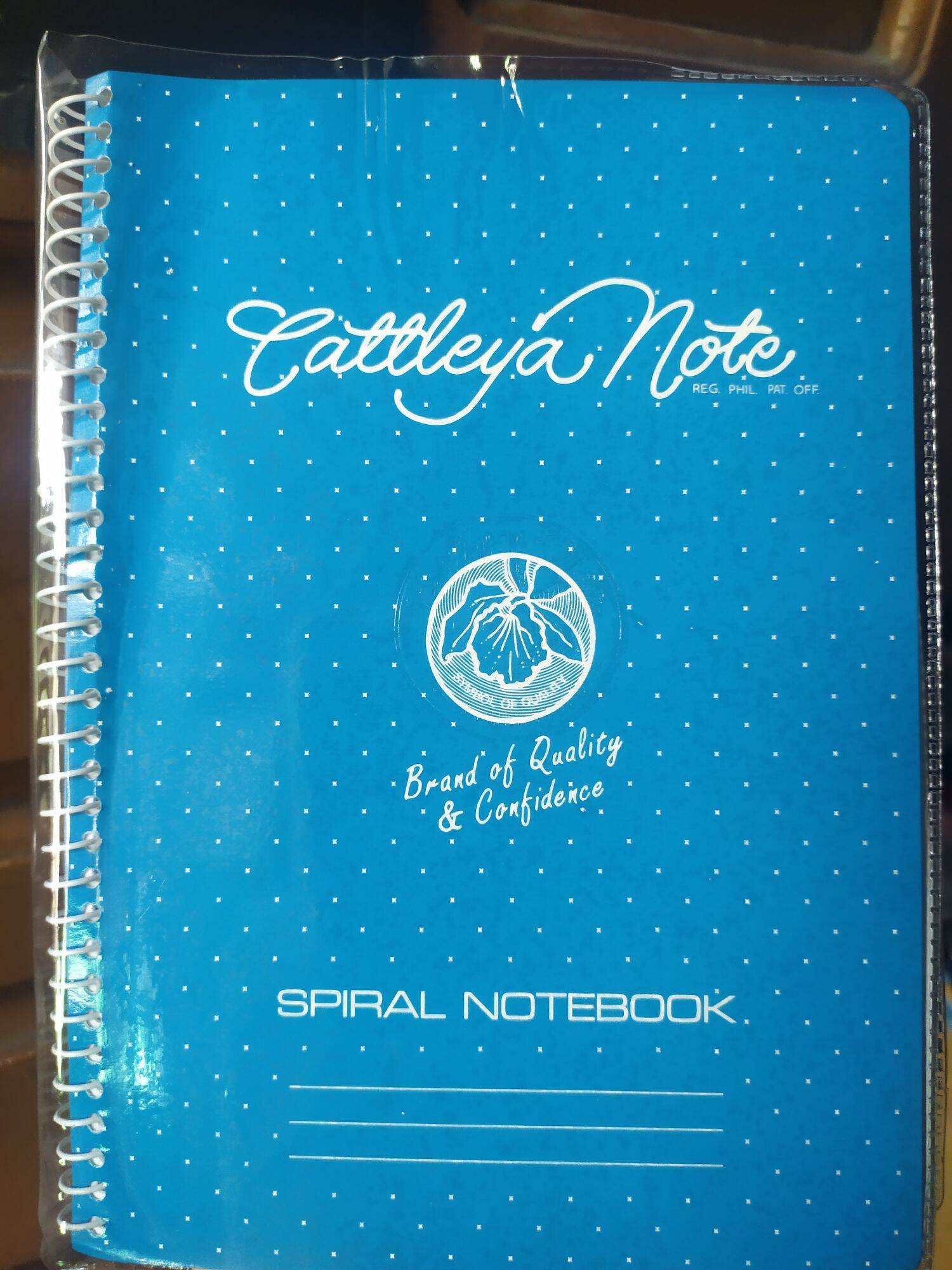 Cattleya Spiral Notebook 6"×8.5"inches Standard size 100 Sheets With ...