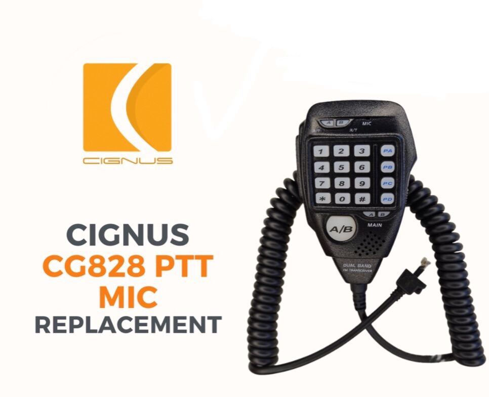 CIGNUS CG-828 UV PTT Replacement Hand Mic | Lazada PH