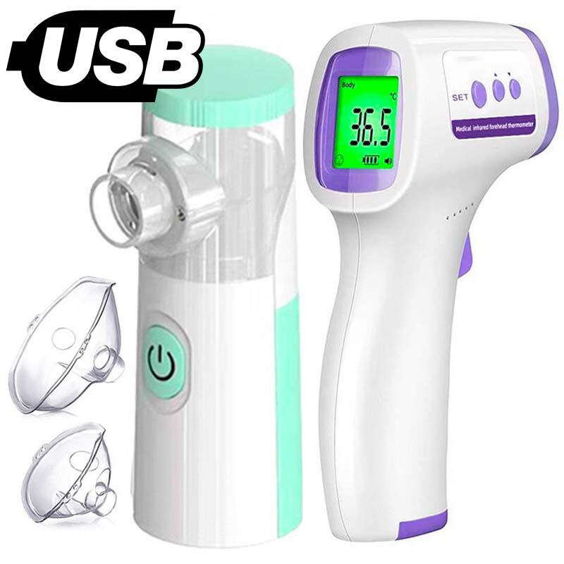 Medical Mesh Nebulizer Handheld Asthma Inhaler Atomizer Children non ...