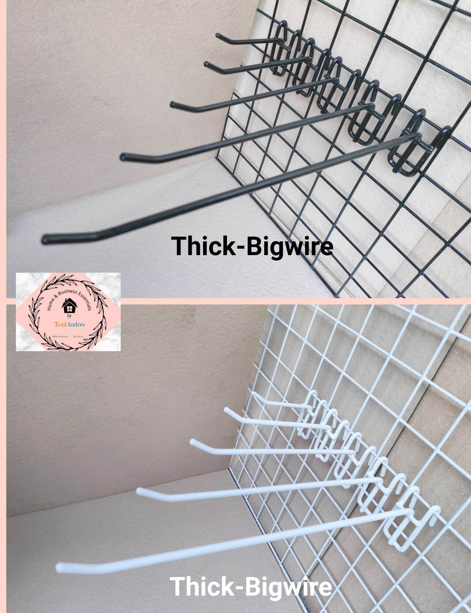 (Per Piece) Thick Screen Hooks Big Wiremesh Hanging Open Hooks | Lazada PH