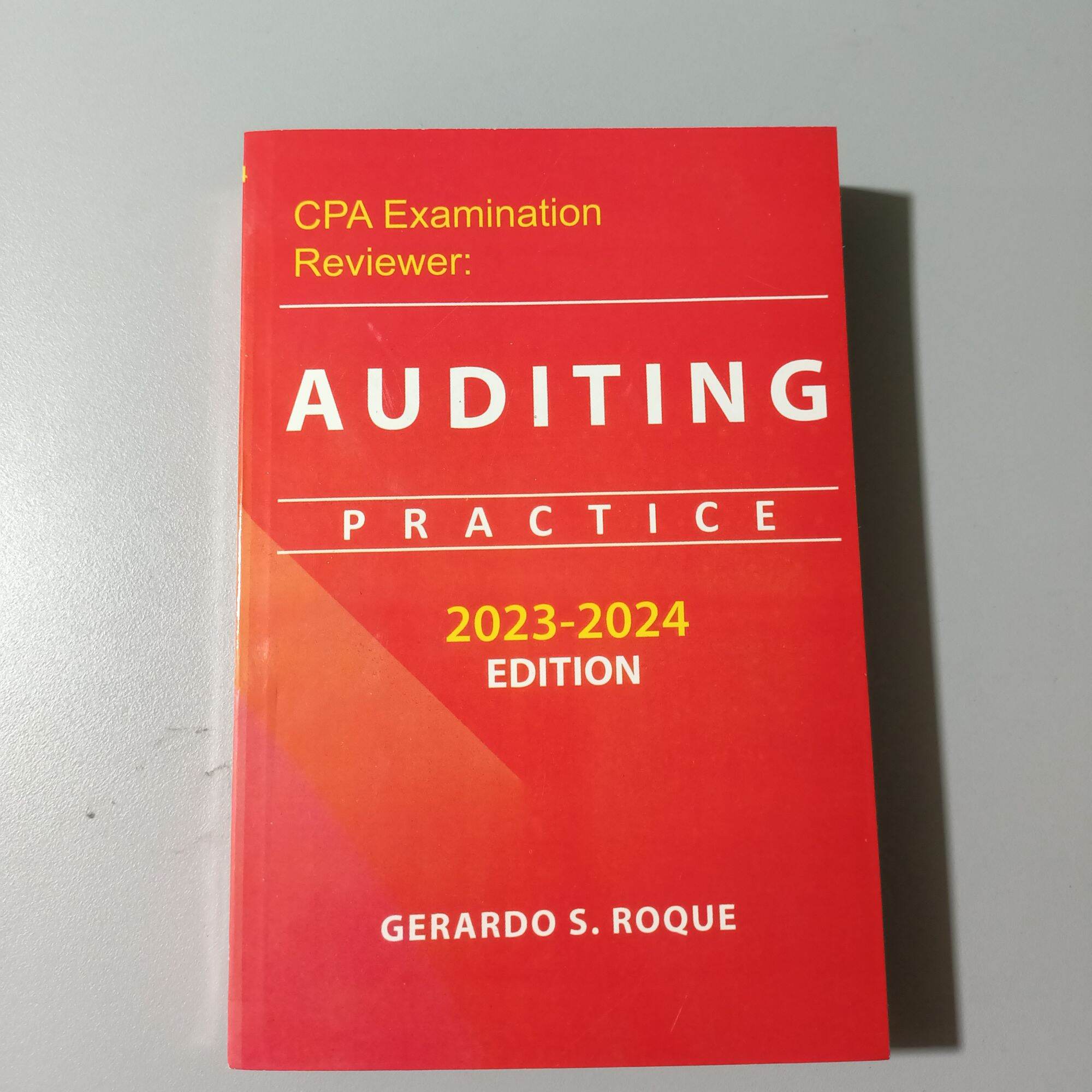 CPA Examination Reviewer AUDITING PROBLEM 2023-2024 edition By Gerardo ...