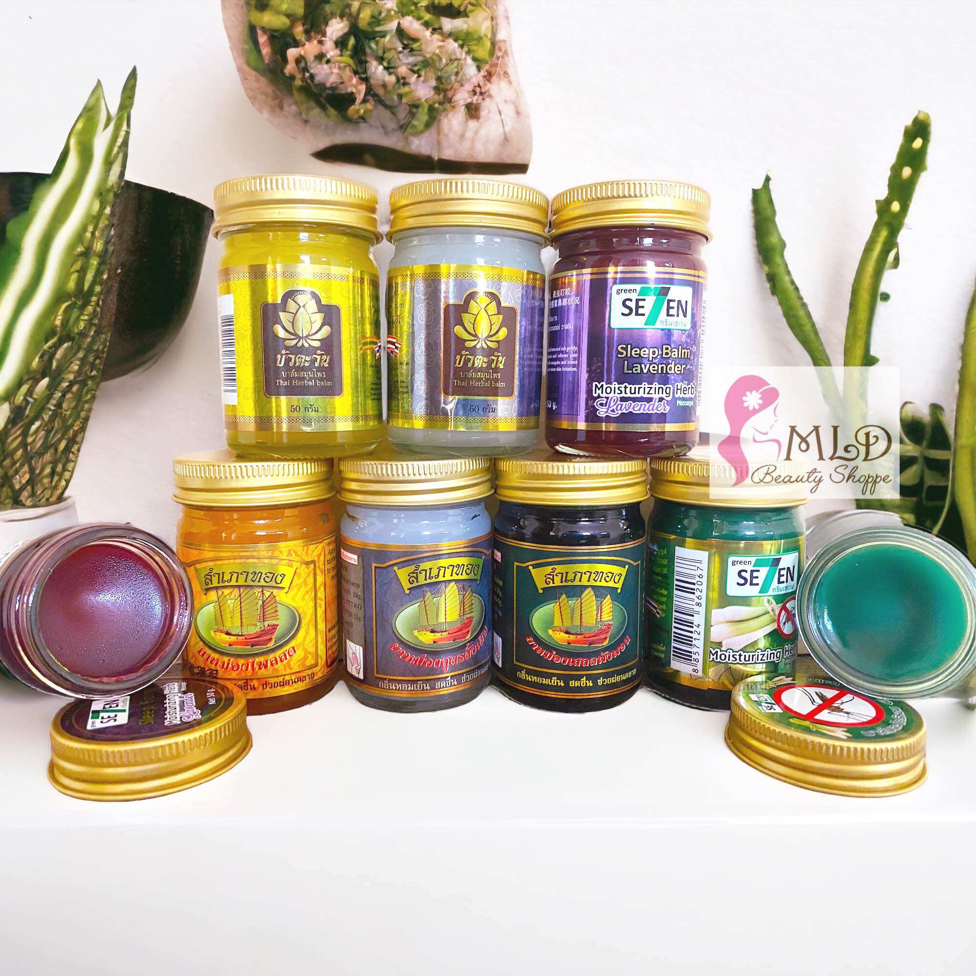 Authentic THAI Massage Balm 50g (Made in Thailand) Choose you FAVORITE ...