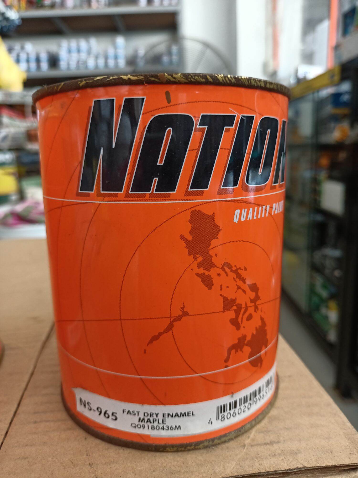 NATION NS-610 Red Oxide Primer/ NS-965 Fast Dry Enamel Maple (LTR ...