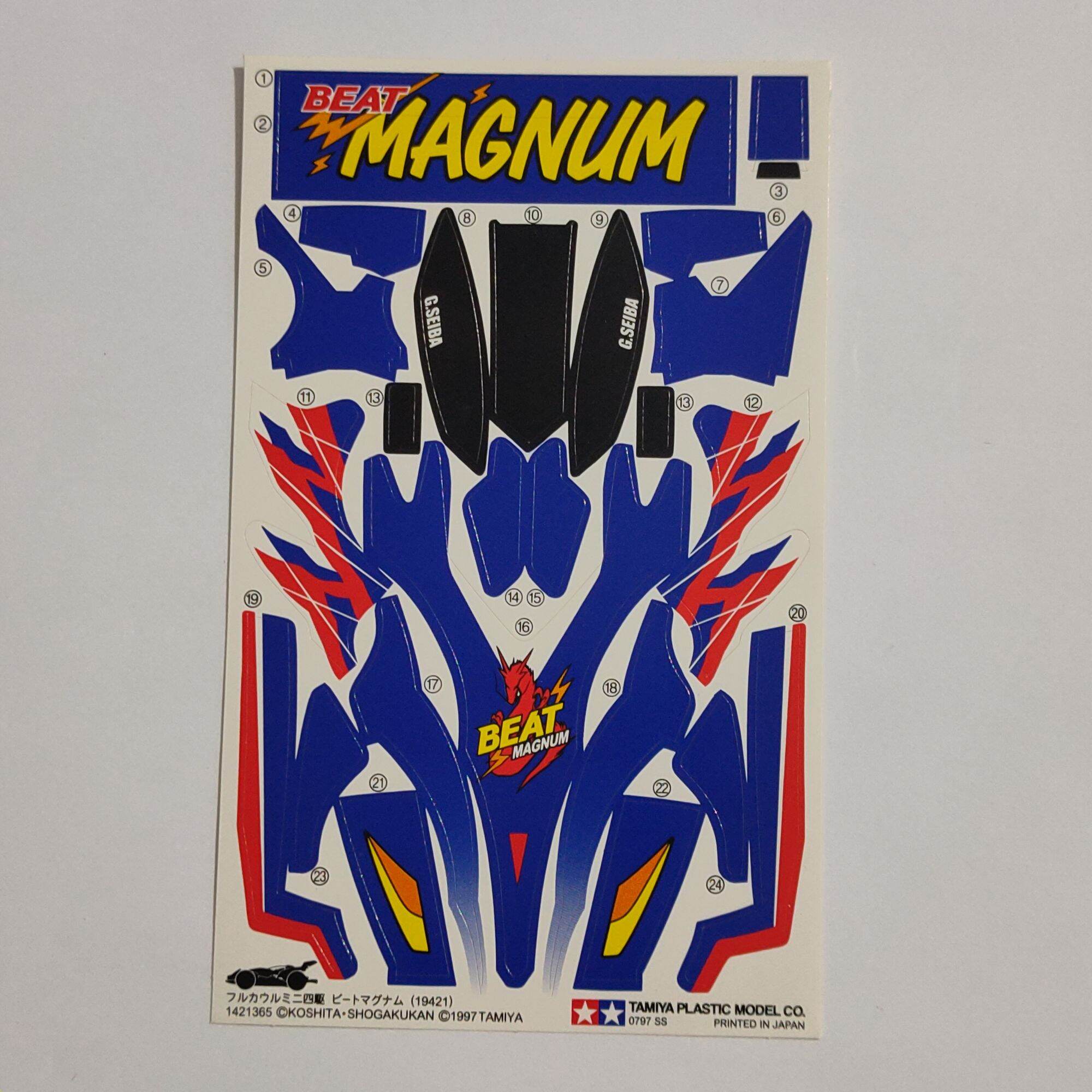 TAMIYA Sticker Decal Stickers Decals for Cowl Mini 4WD | Lazada PH