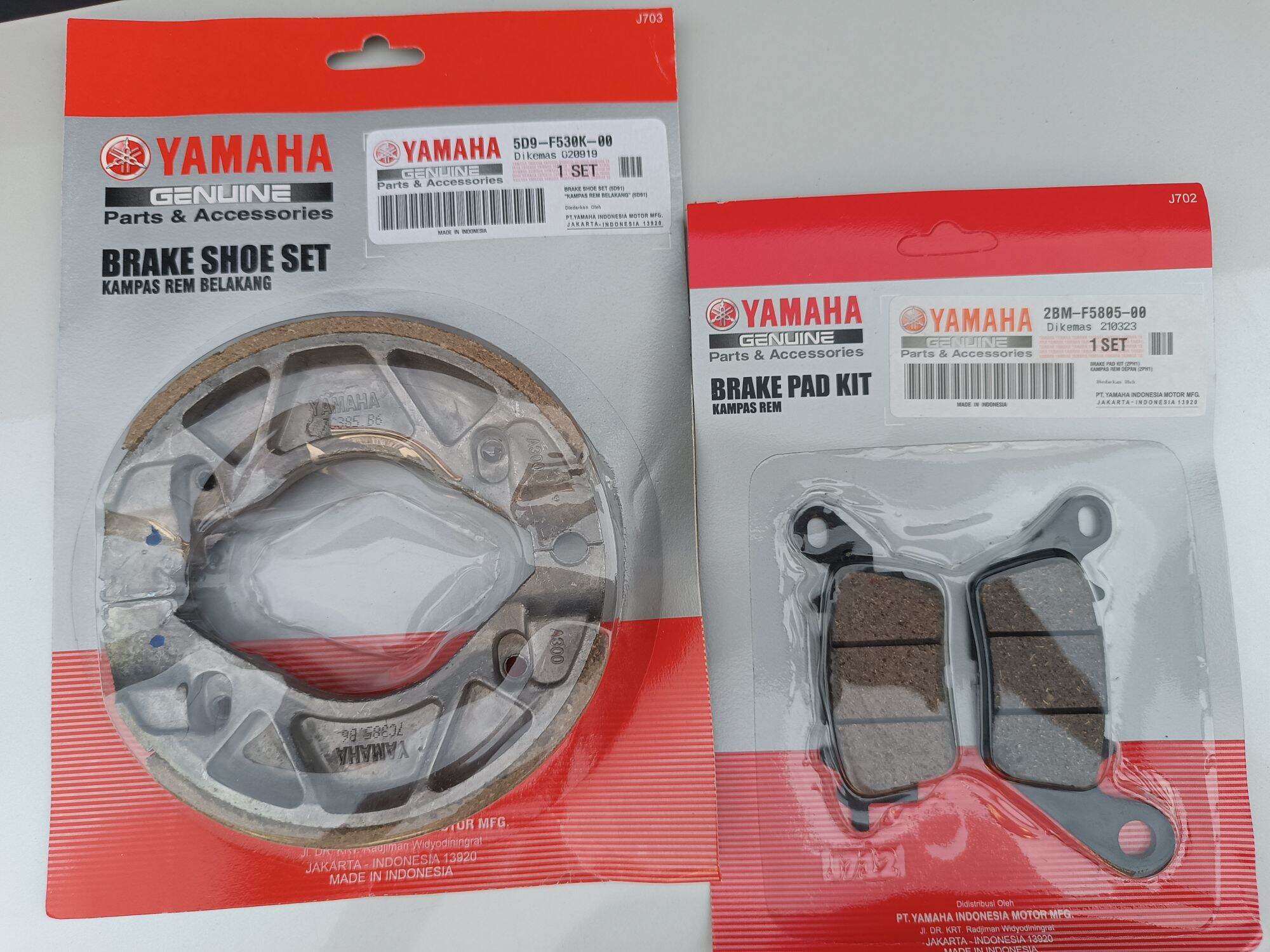 YAMAHA Genuine Parts | MIO M3 125 Brake Pad Set | Lazada PH