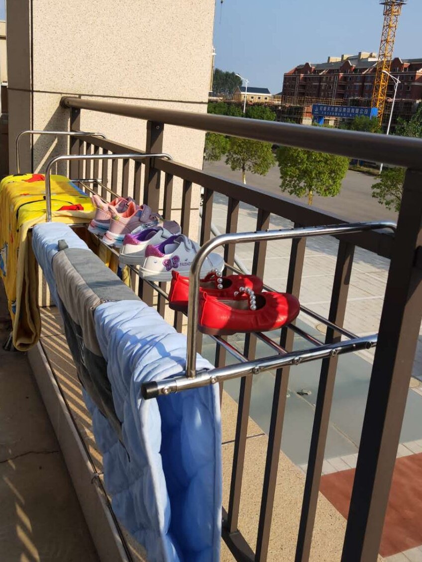 Window Stainless Steel Window Balcony Shoes Drying Rack Drying Rack ...