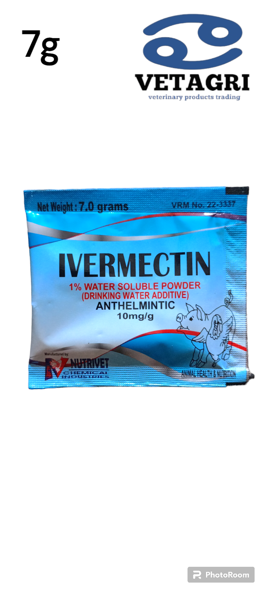 IVER | ANTI PARASITIC | 7grams | INTERNAL AND EXTERNAL PARASITE | ANTI ...