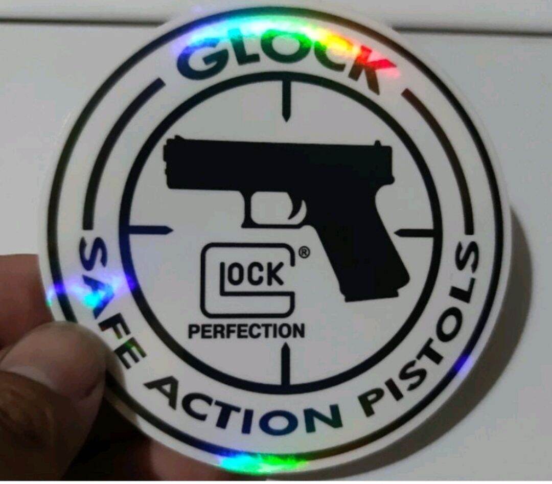 Glock Logo Sticker Vinyl Sticker Waterproof Indoor Outdoor Sticker High ...