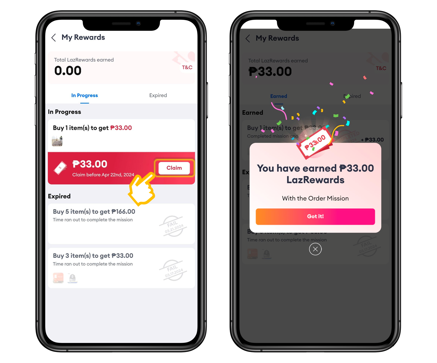 Order Mission FAQs | Lazada