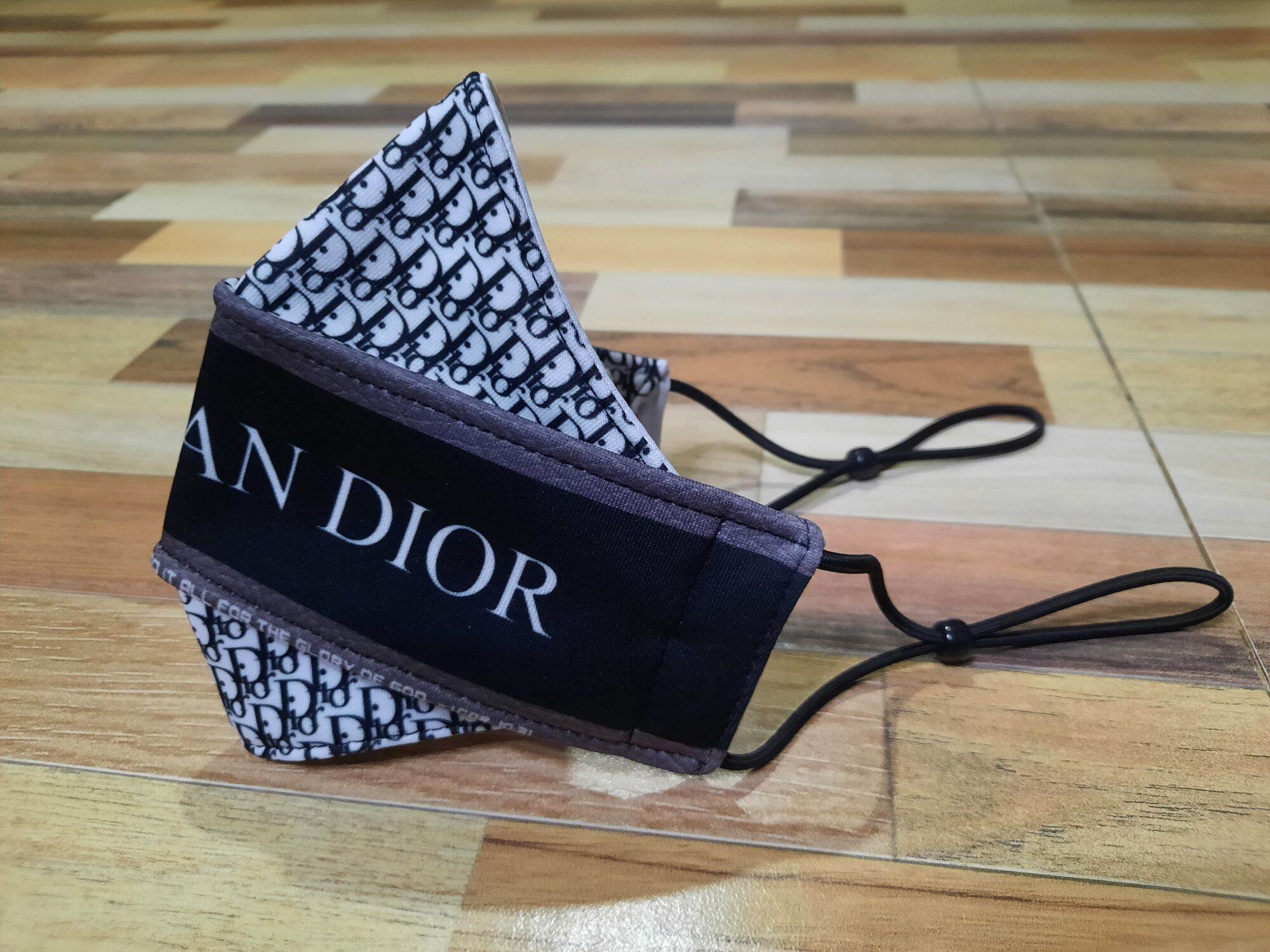 Sublimated Washable Reusable Origami 3D Face Mask With Adjustable Ear ...