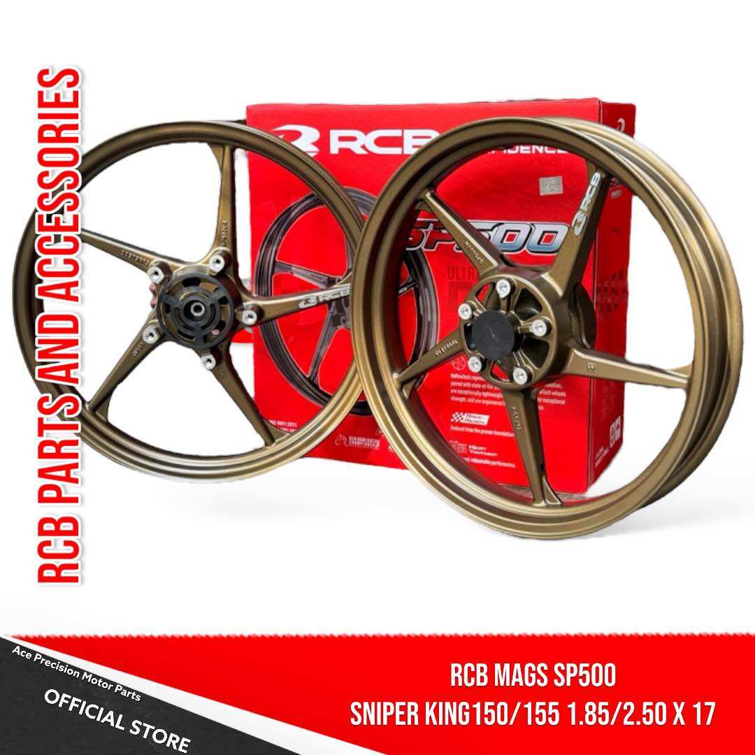 RCB Mags SP500 Sniper King150/155 1.85/2.50 x 17 (Pair) | Lazada PH