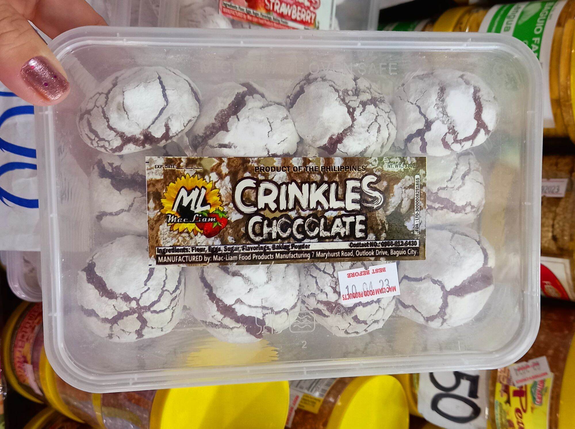 Baguio Crinkles Strawberry Chocolate Ube Pandan | Lazada PH