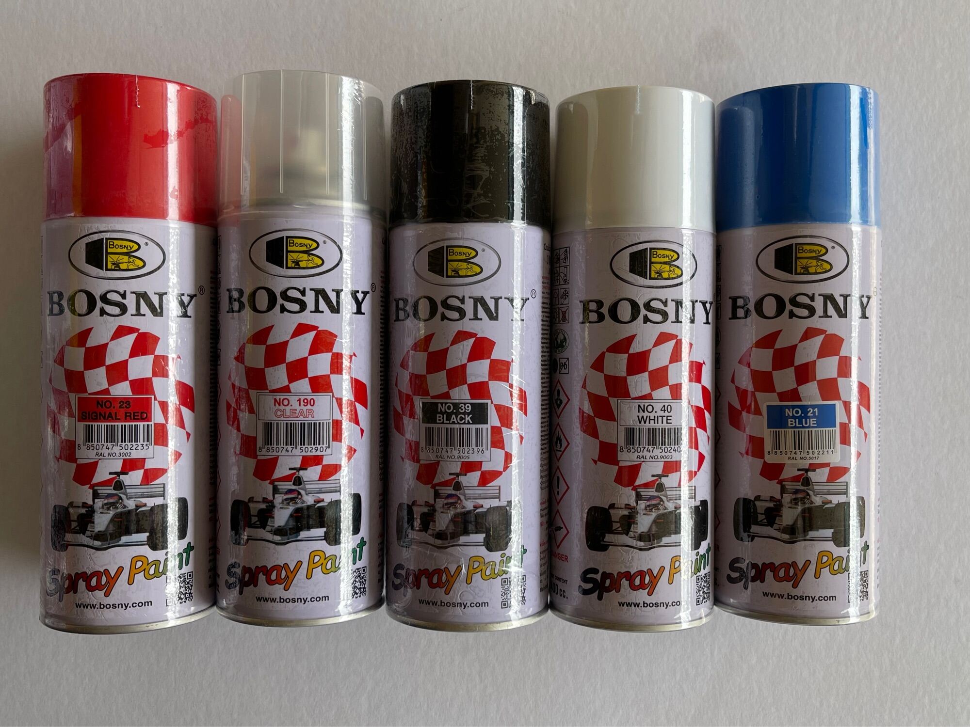 Original Bosny Spray Paint Ordinay Colors | Lazada PH