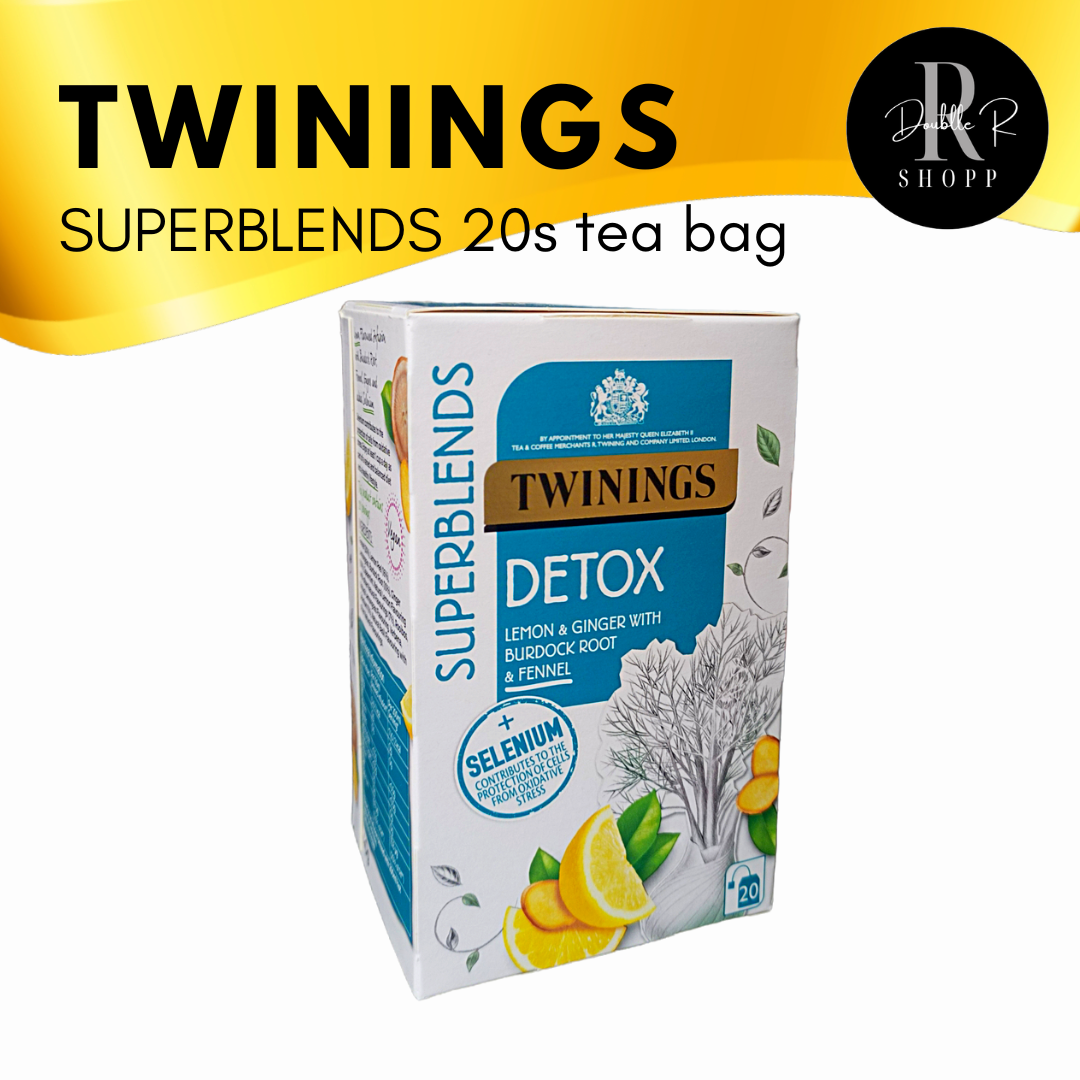 twinings Superblends 20's tea bag DETOX | Lazada PH