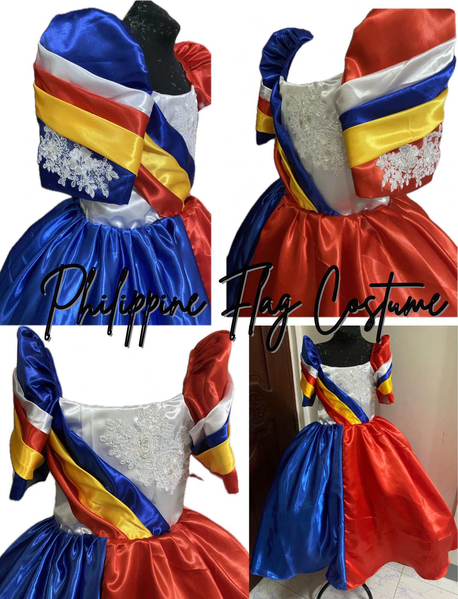 Filipiniana flag costume Buwan ng wika | Lazada PH