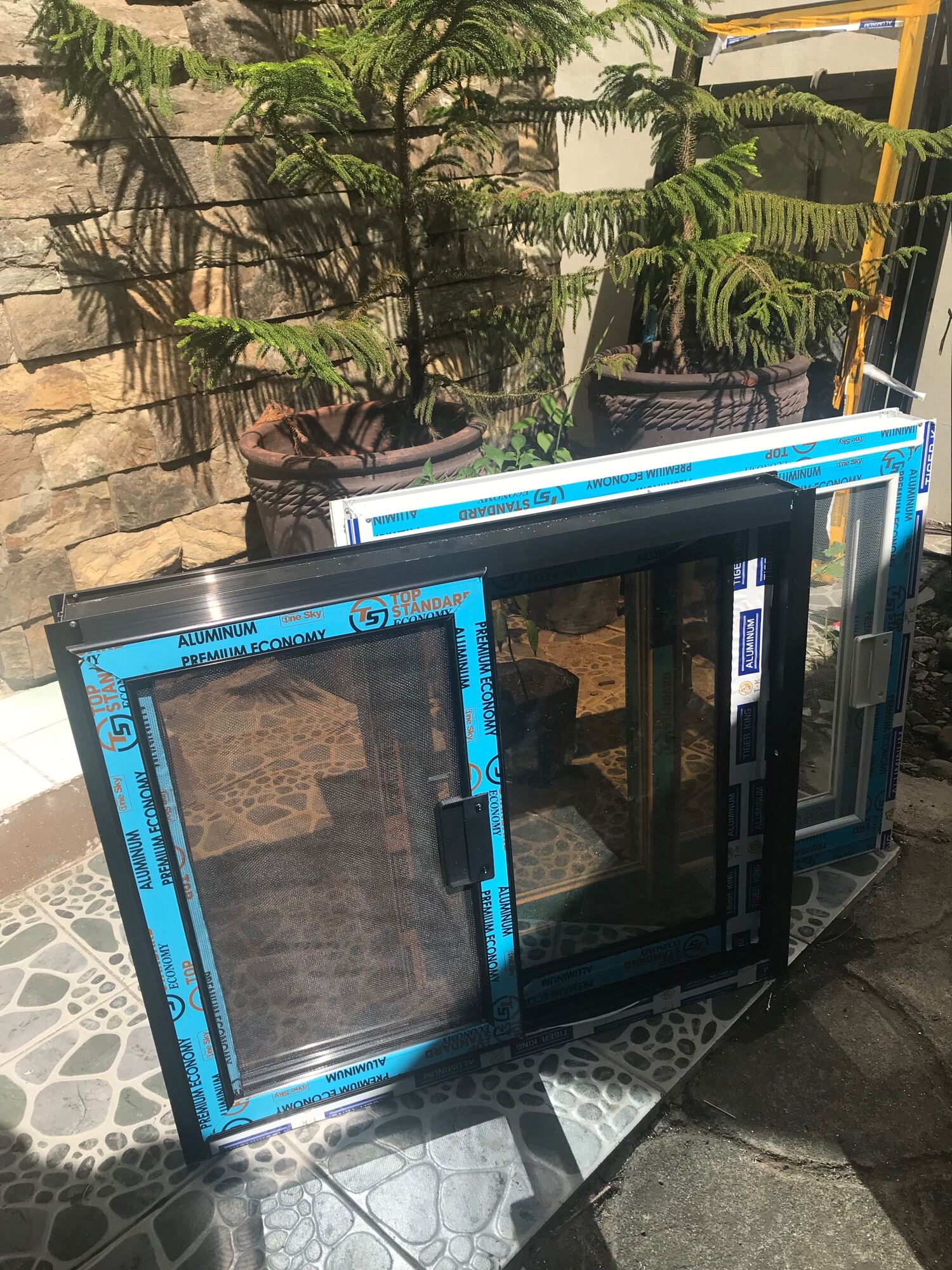 H 60cm X W 70cm Aluminum Sliding Window With Reflective Glass With h-60cm-x-w-70cm-aluminum-sliding-window-with-reflective-glass-with