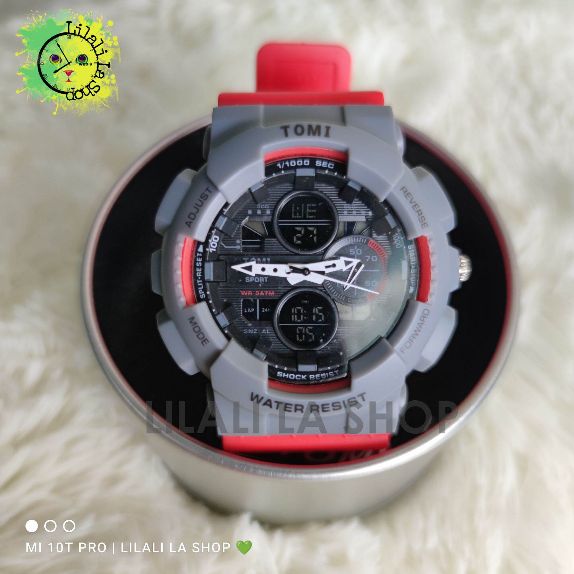 TOMI WATCH (DUAL TIME) Analog & Digital (Original Watch From DUBAI, UAE ...