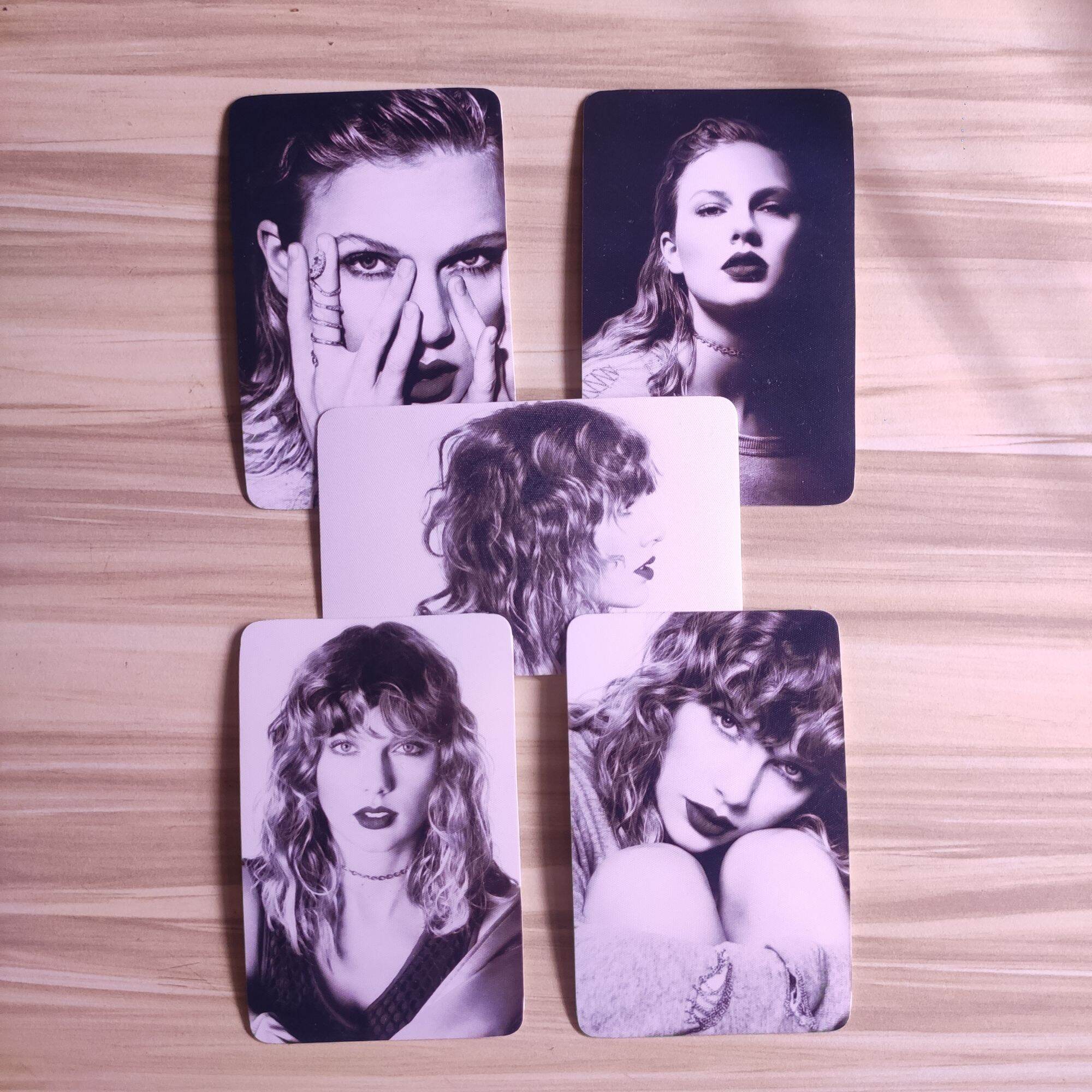 Taylor Swift 5pcs Set Photocards Waterproof High Quality | Red Evermore ...