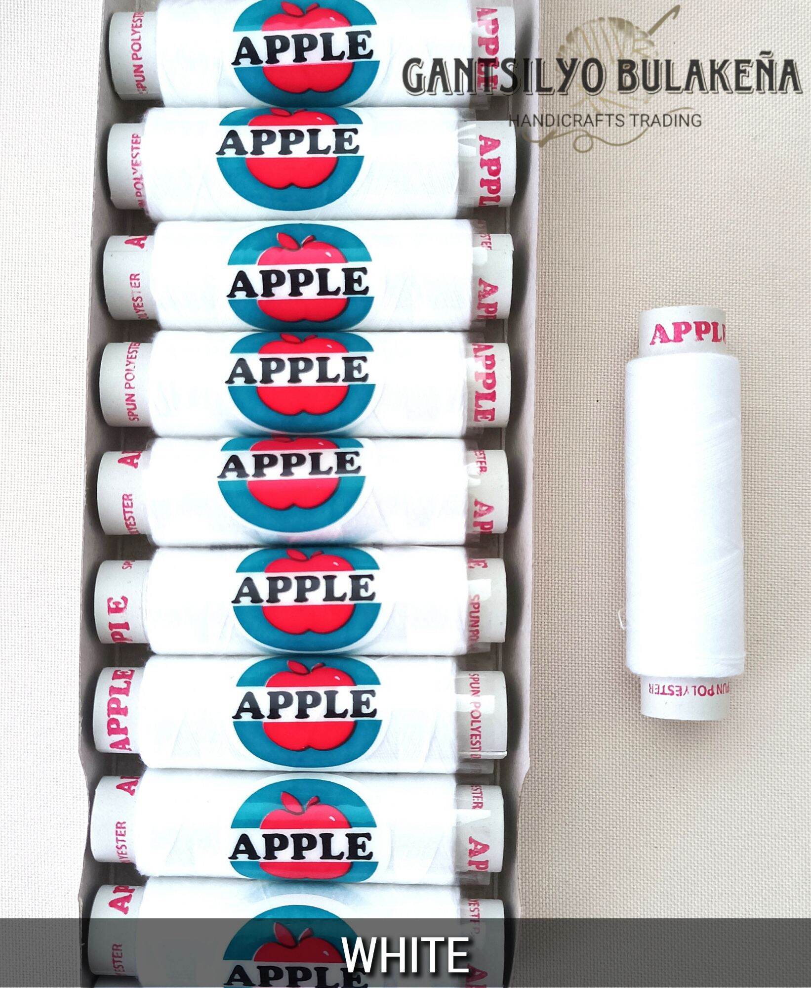 Apple Spun Polyester Thread Apple Sewing Thread Sinulid Pangtahi Sold ...