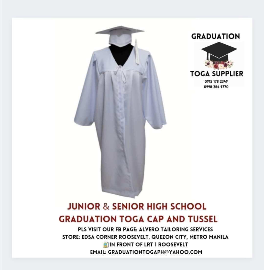 Matte White Graduation Gown With Cap Buy Matte Toga Graduation Matte Matte White Graduation Gown With Cap Buy Matte Toga Graduation Matte