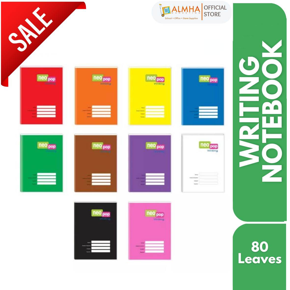 Writing Notebook ASSORTED COLOR/DESIGN COVER | Lazada PH