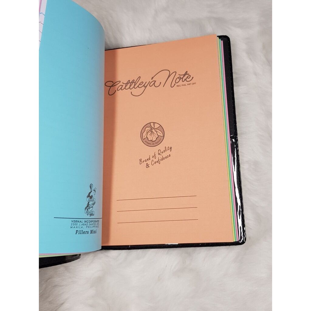 SOLD PER PIECE Cattleya Binder Notebook 10 Division 6.5 x 8.5 inches ...