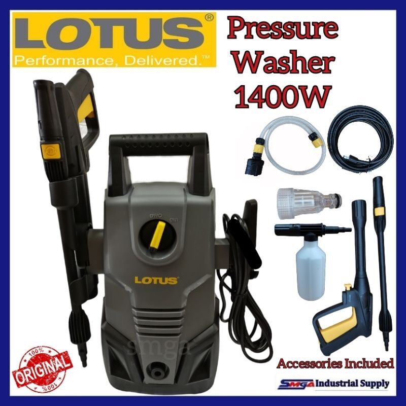 Lotus High Pressure Washer LTPW1400C2X | Lazada PH