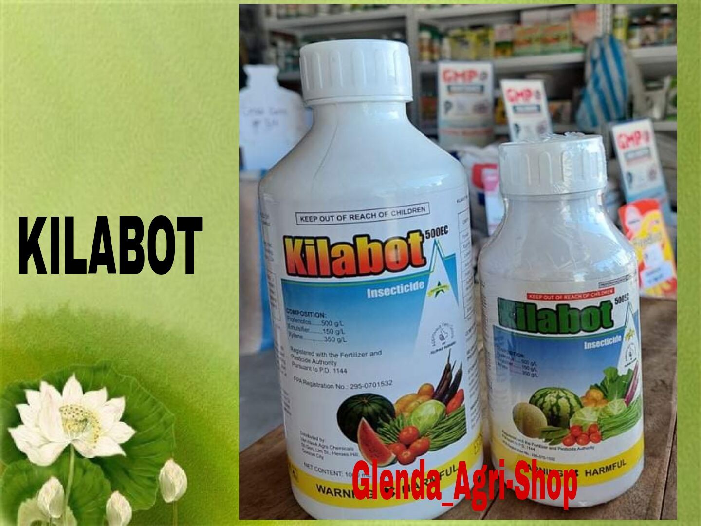 Van Hawk KILABOT 500EC Insecticide ( 1 Liter ) | Lazada PH