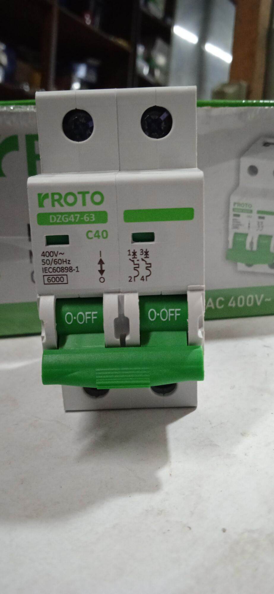 ROTO Miniature Breaker 40amp | Lazada PH