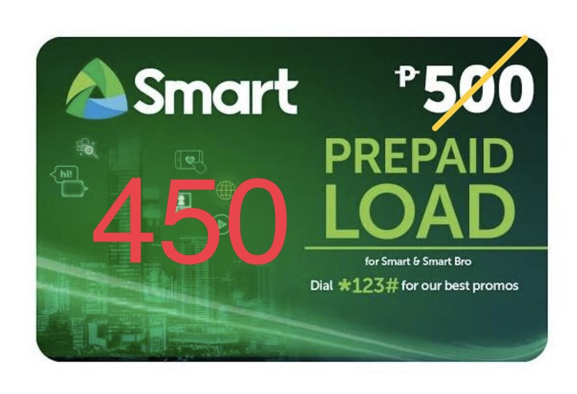 SMART PREPAID LOAD CARD/GLOBE PREPAID LOAD CARD | Lazada PH