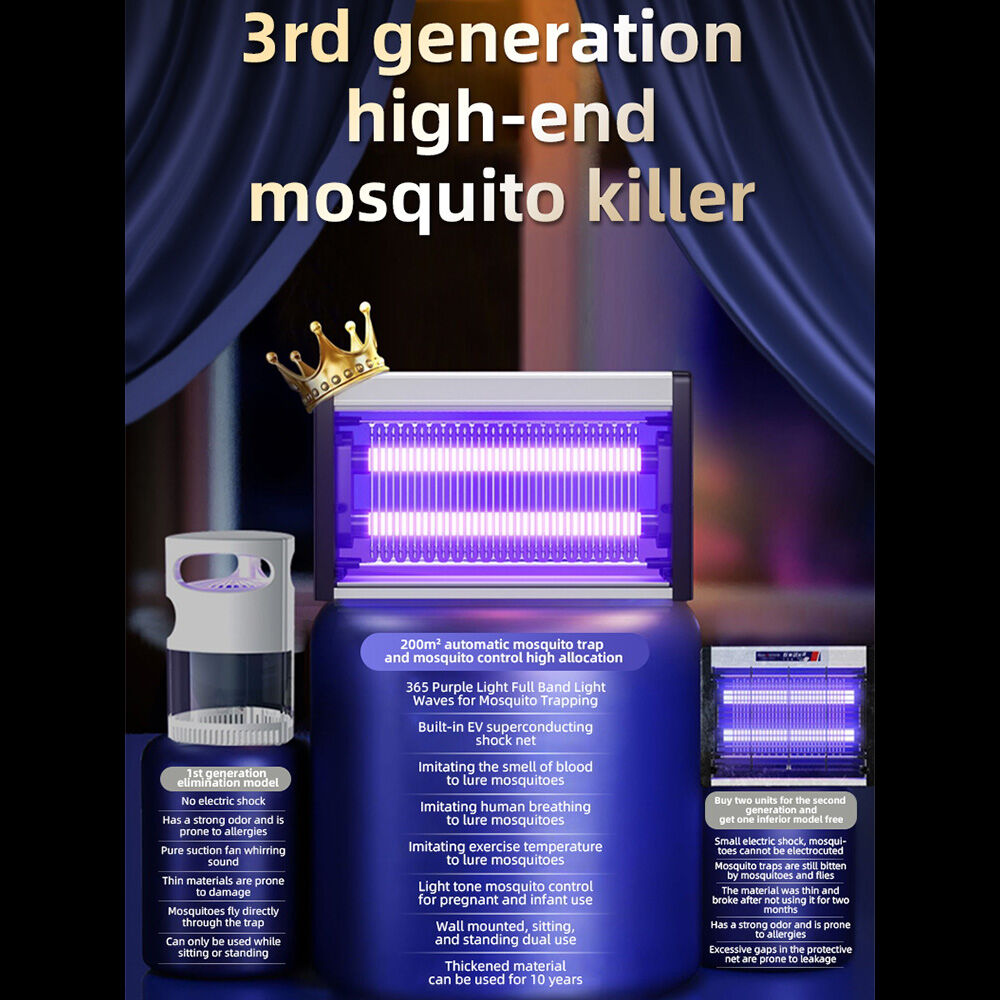 RGDAS Mosquito Killer Lamp, Electronic Indoor Insect Killer, Bug Zapper ...