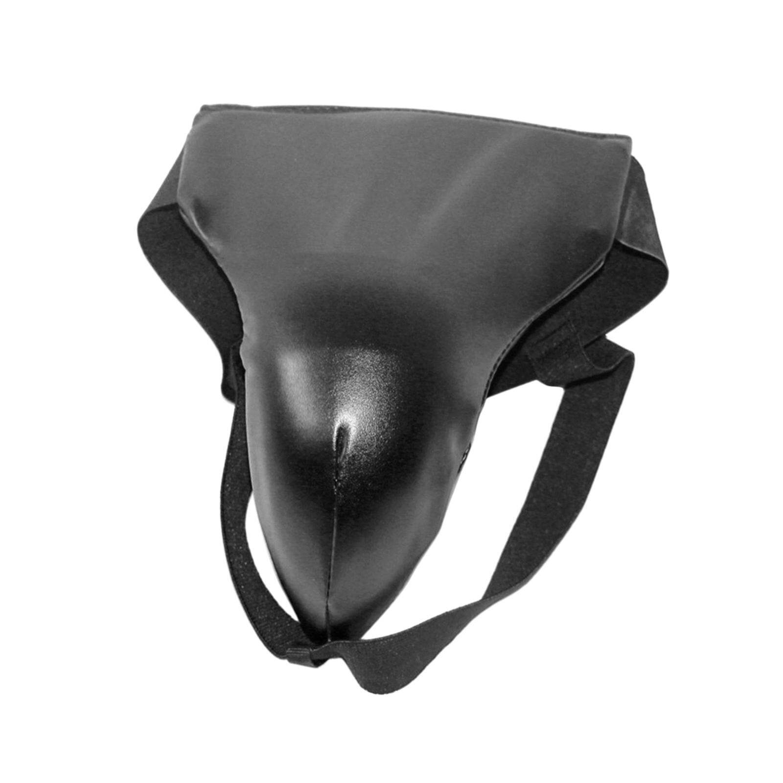 Groin Guard Jockstrap Crotch Protector Adjustable for Exercise Training ...