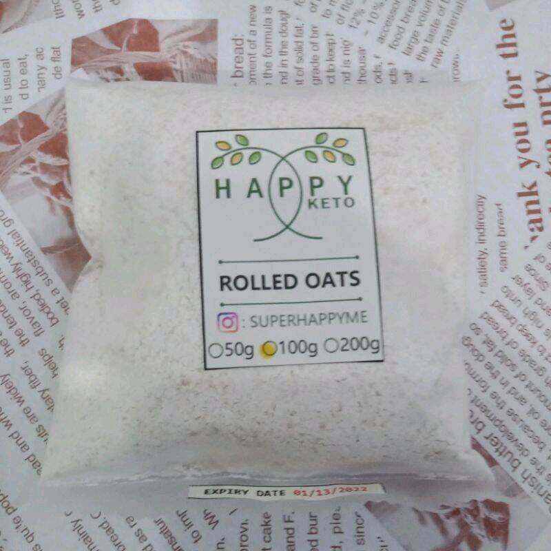 HappyBe Grounded Rolled Oats (Oat Flour) | Lazada PH