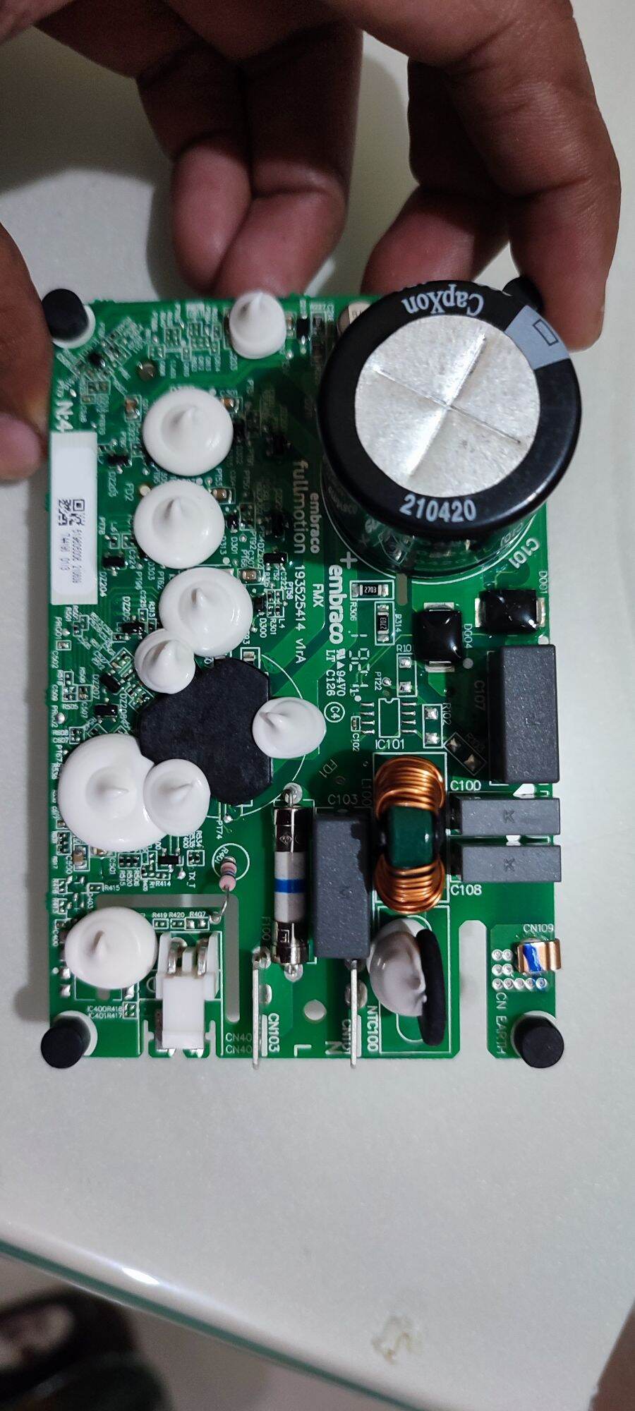 condura refrigerator inverter driver board see picture for reference ...