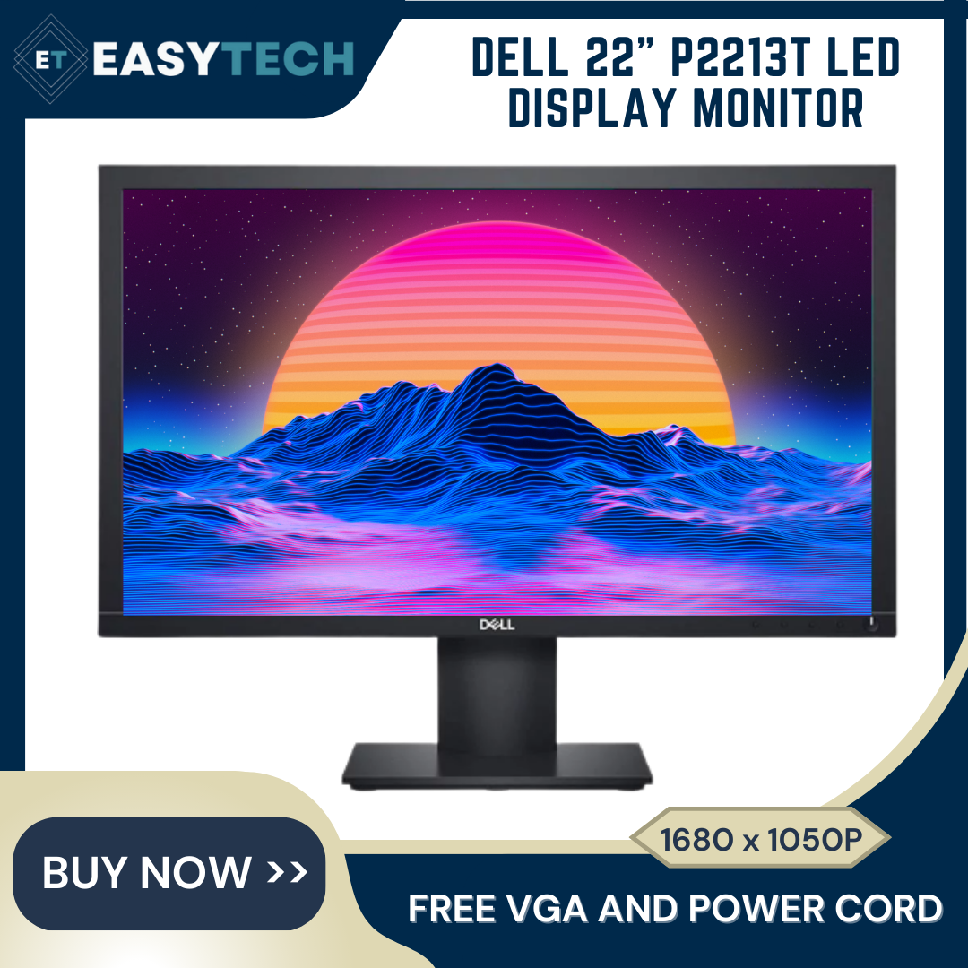 EASYTECH | Dell 22" Widescreen LED Monitor | Lazada PH