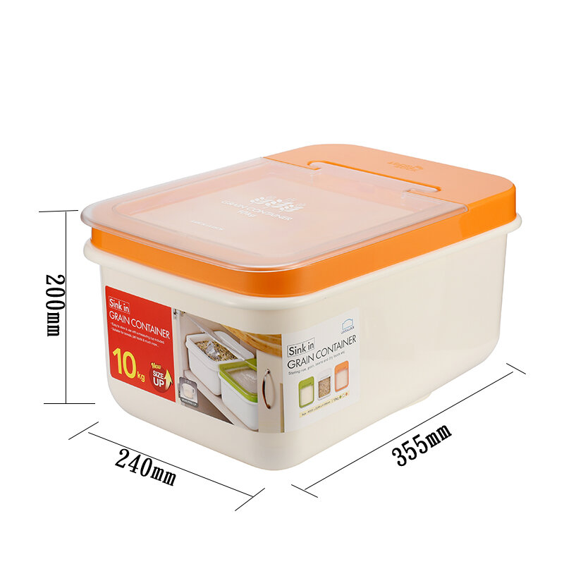 Lock＆Lock M Bucket Rice Storage Box Flour Bucket 12L Moisture-Proof ...