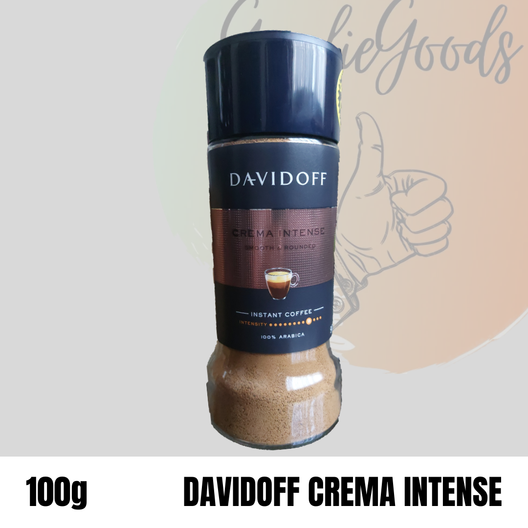 Davidoff Crema Intense Instant Coffee 100% Arabica 90g (EXP. 2025 ...