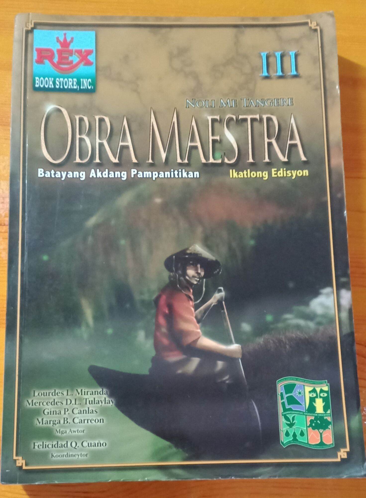 obra maestra/Noli me tangere | Lazada PH