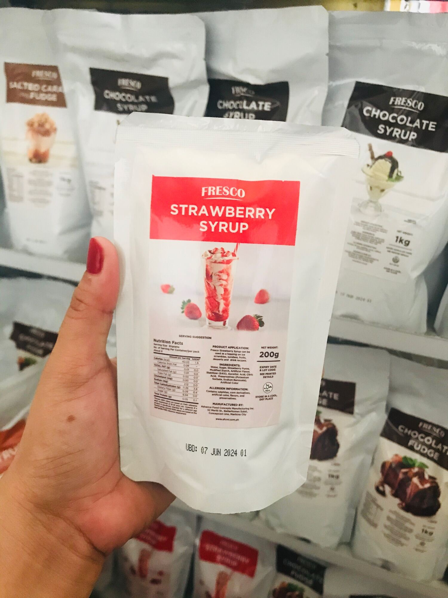 Maple Syrup 200g/Chocolate Syrup 200g/Strawberry Syrup 200g/Salted ... Maple Syrup 200g/Chocolate Syrup 200g/Strawberry Syrup 200g/Salted ...