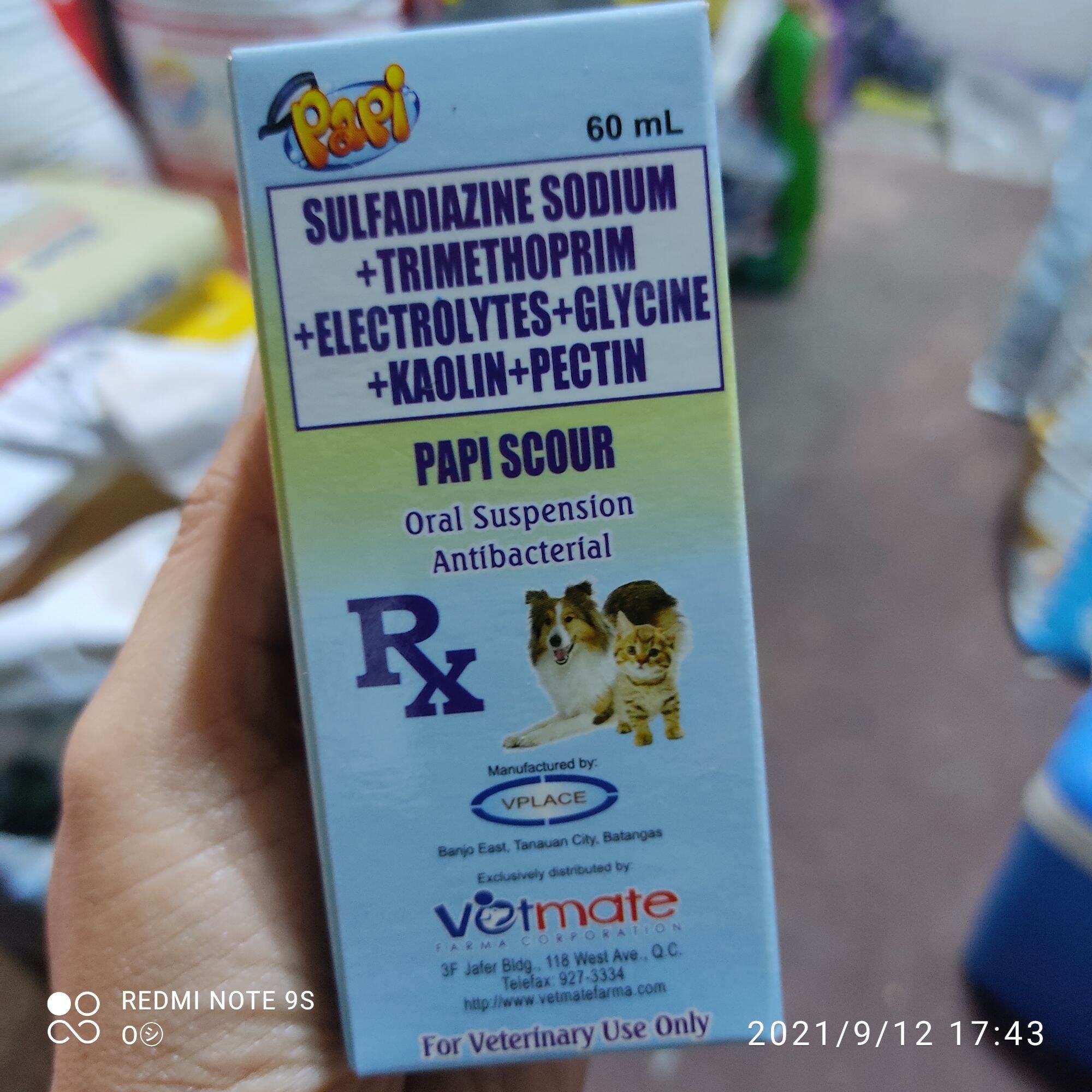 PAPI SCOUR (60ml) treatment of bacterial infection | Lazada PH