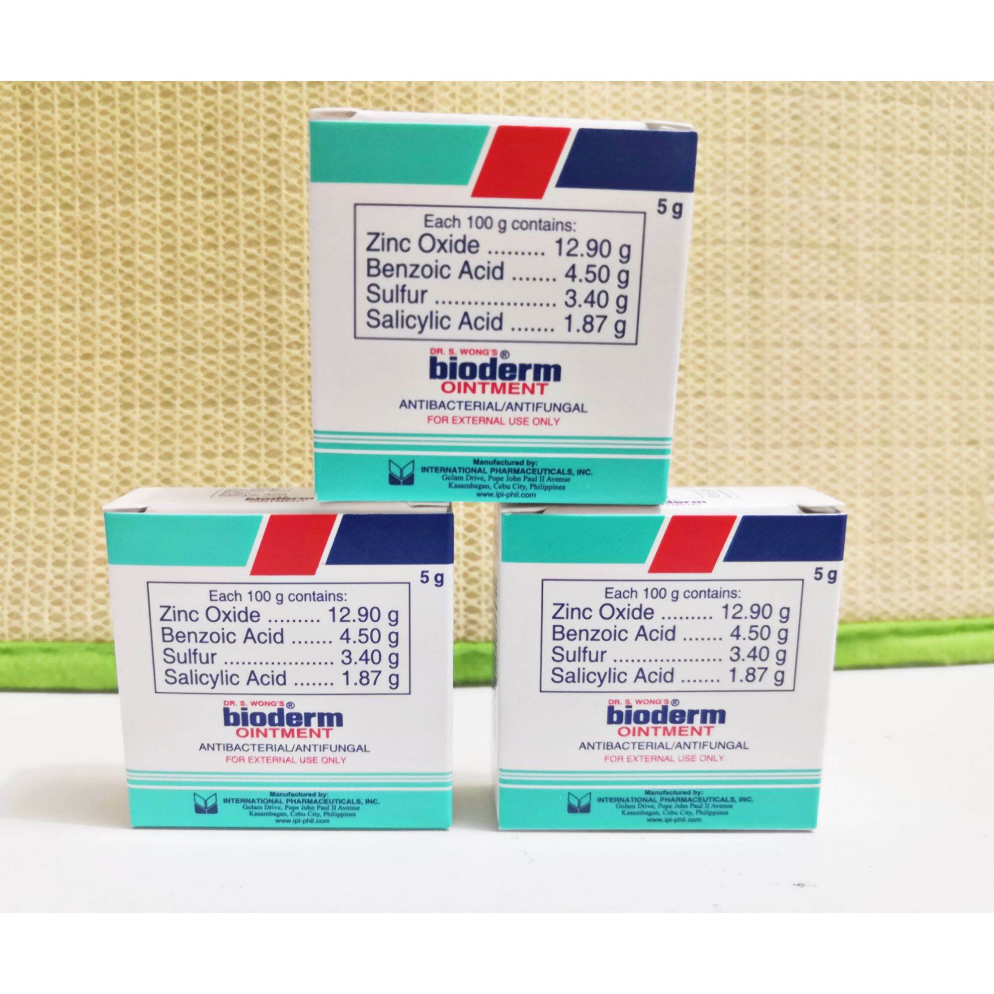 Bioderm Ointment ( Antibacterial & Antifungal) 5g for eczema skin itch ...