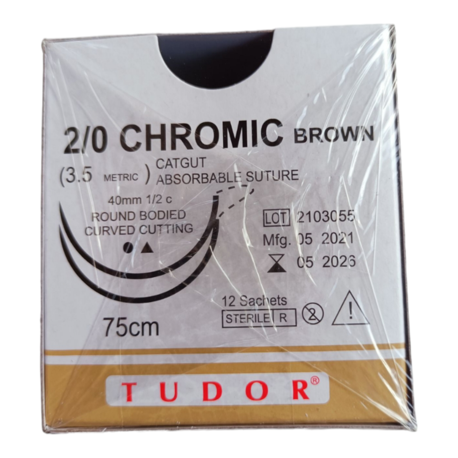 Chromic Sutures 2.0 Double Arm Round Bodied & Curved Cutting | Lazada PH