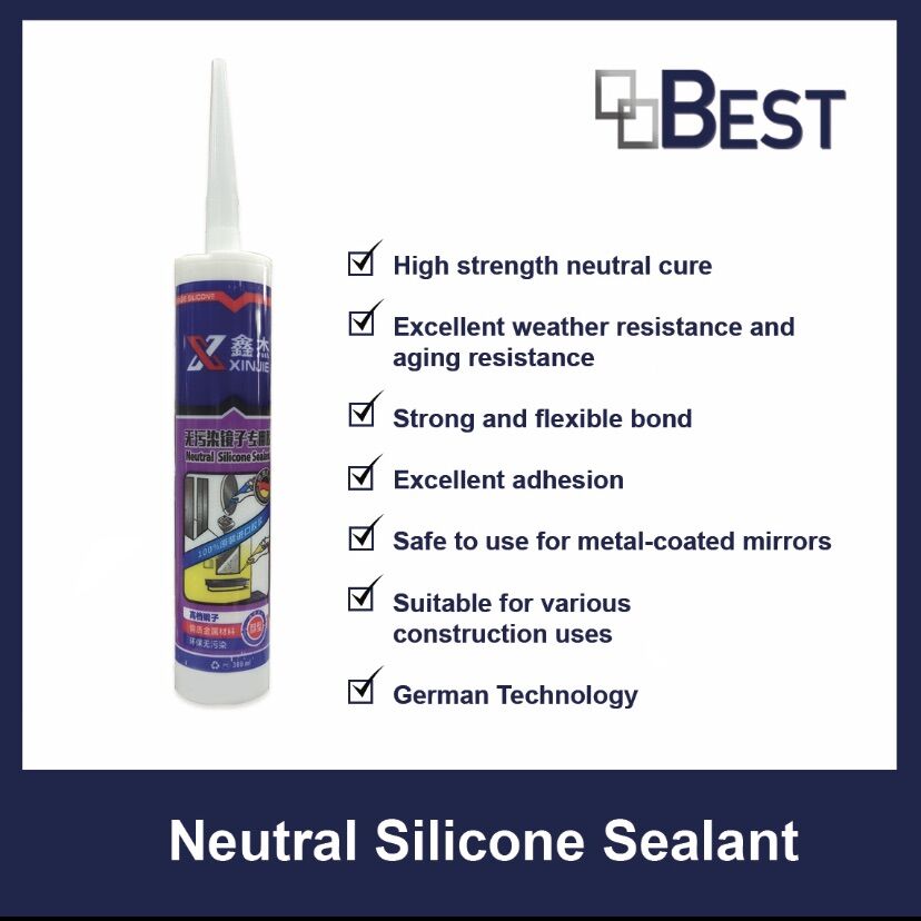9680 and 995 High Performance Neutral Silicone Sealant Glass Sealant ...