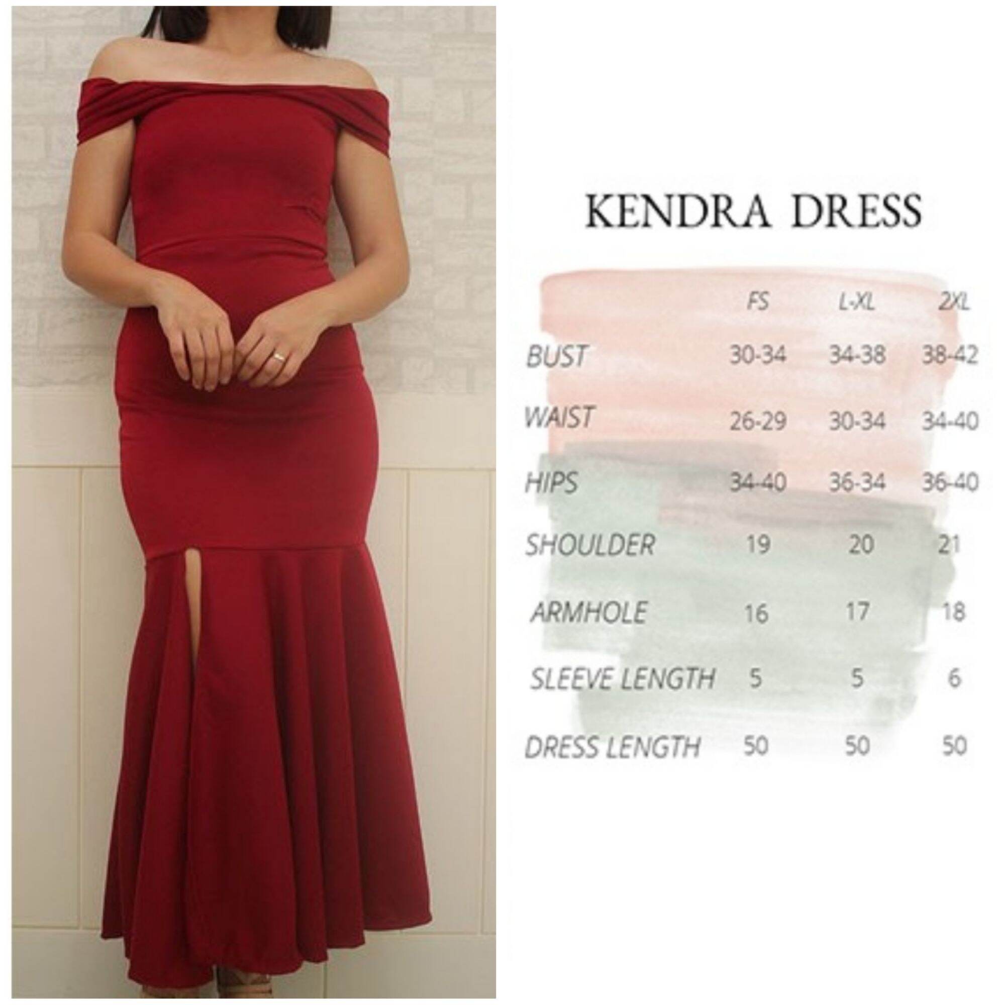 MAROON DRESS COLOR BRIDAL ENTOURAGE BRIDESMAIDS GOWNS PANG ABAY STAR ...